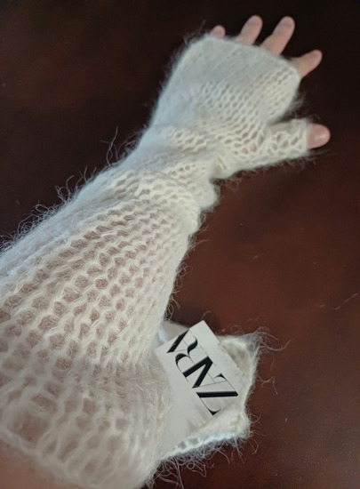 ZARA pletene rukavice od alpace,novo,likvidacija