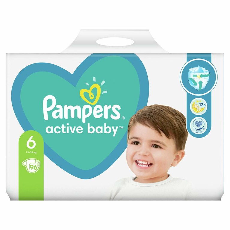 Pampers pelene AB MB 6 Large 13-18 kg 96 komada