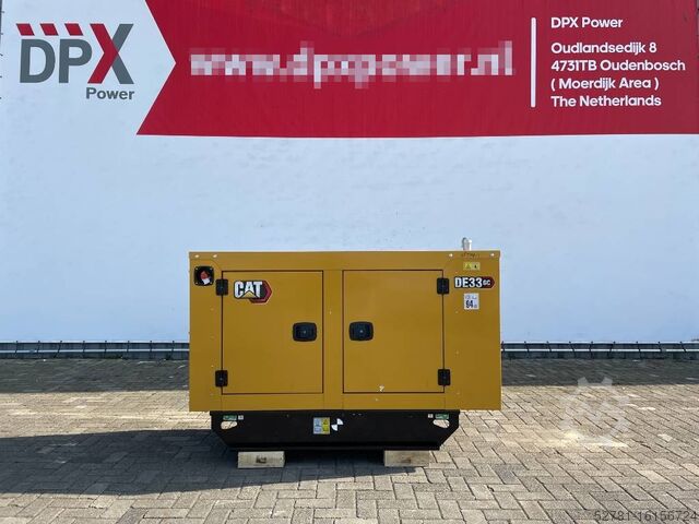 Agregatne
CAT DE33GC - 33 kVA Stand-by Generator Set - DPX-18204