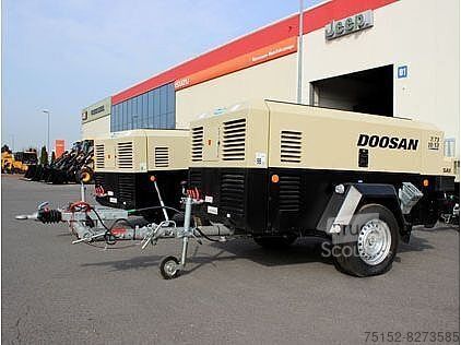 Novi Doosan 7/73 + 10/53-CE - Dual Mode - höhenverstellbar mobilni kompresor