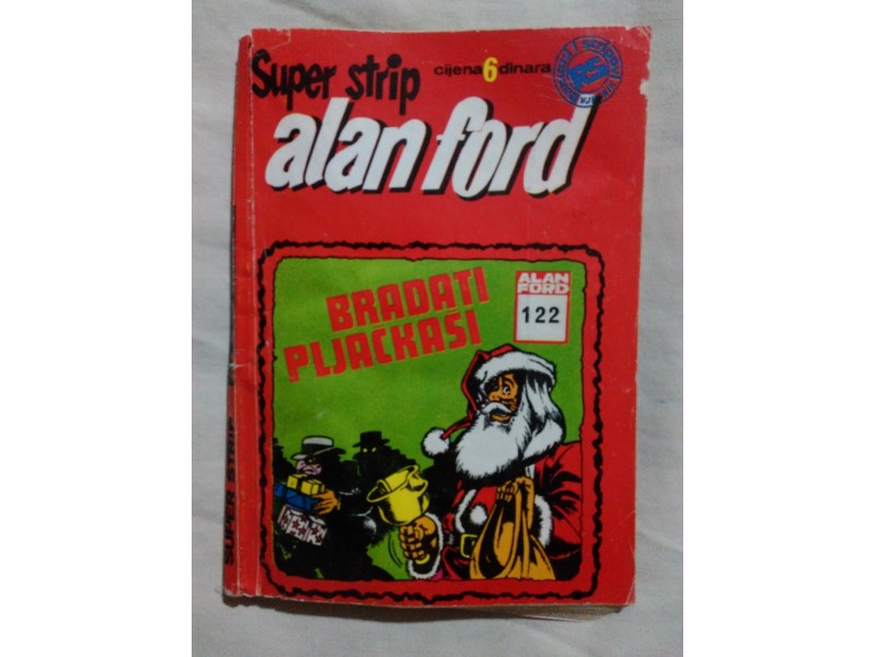 Alan Ford Vjesnik broj 122, Bradati pljackasi