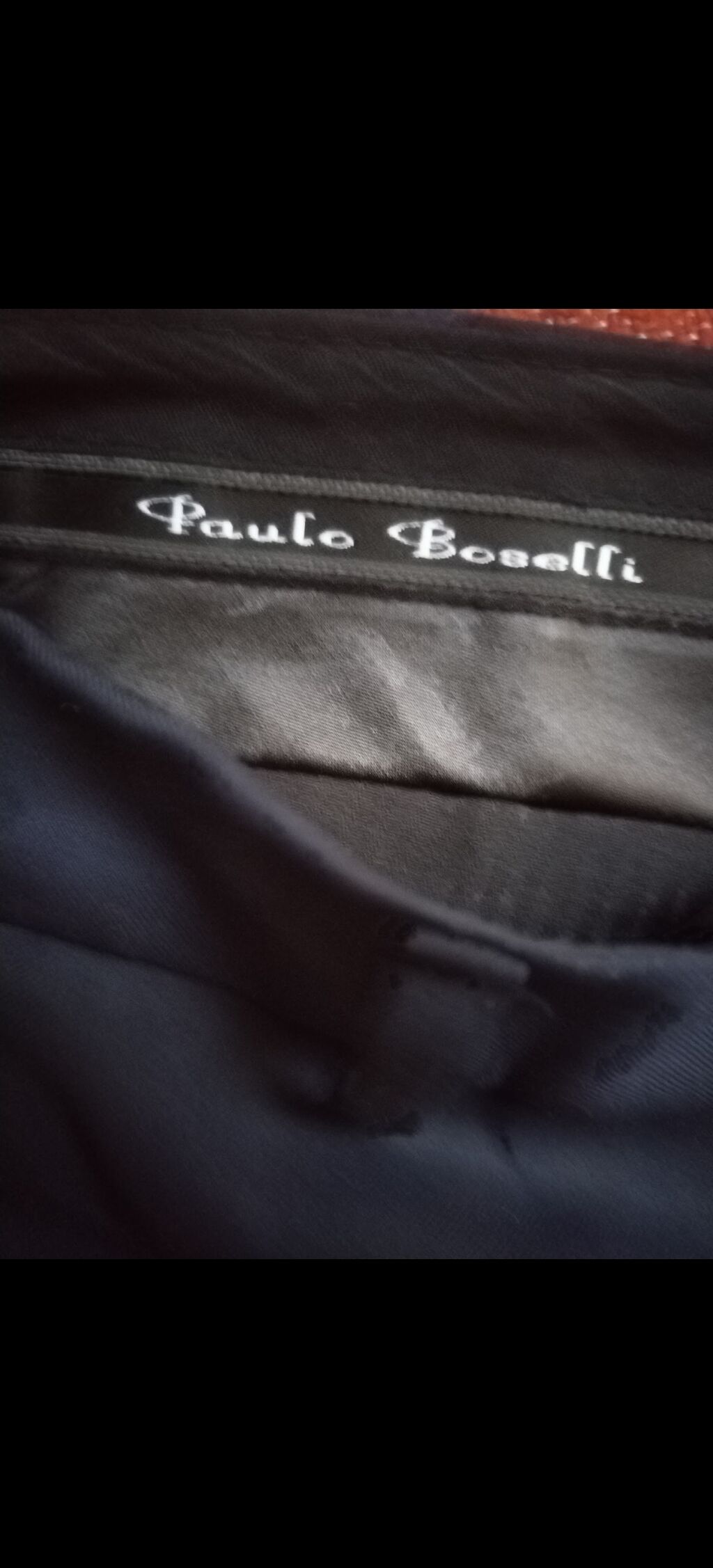 Pantalone Paulo Boselli, bоја - Tamnoplava