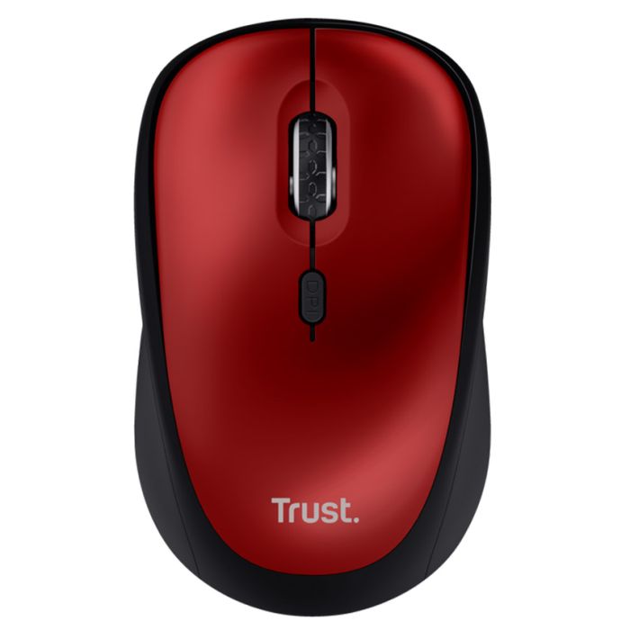 Miš Trust YVI+ Silent Wireless Eco Red