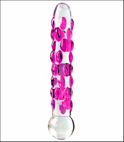 Stakleni dildo icicles