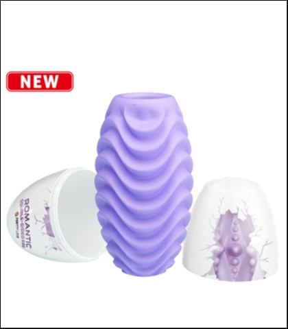 Silikonski masturbator "romantic"