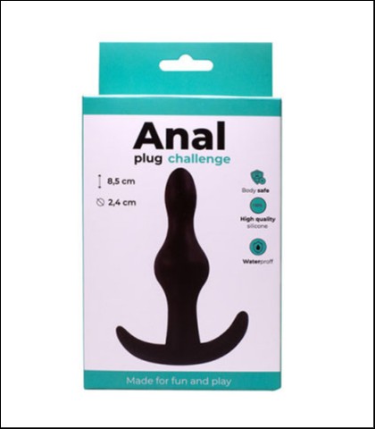 Silikonski analni dildo / silicone t-plug dildo