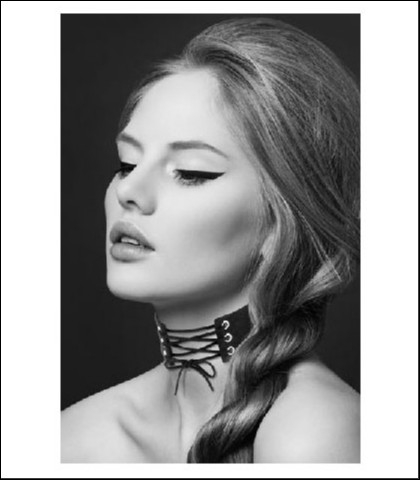 Ogrlica fetish choker