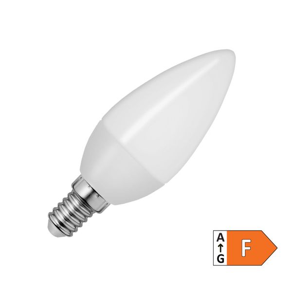 LED sijalica sveća hladno bela 7W Prosto LS-C38-E14/7-CW