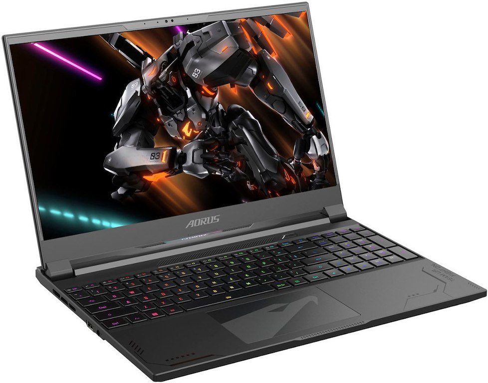 GIGABYTE - AORUS 15.6" 165Hz Gaming Laptop QHD - Intel i9-13980HX with 16GB DRR5 -NVIDIA GeForce RTX4070 - 1TB SSD