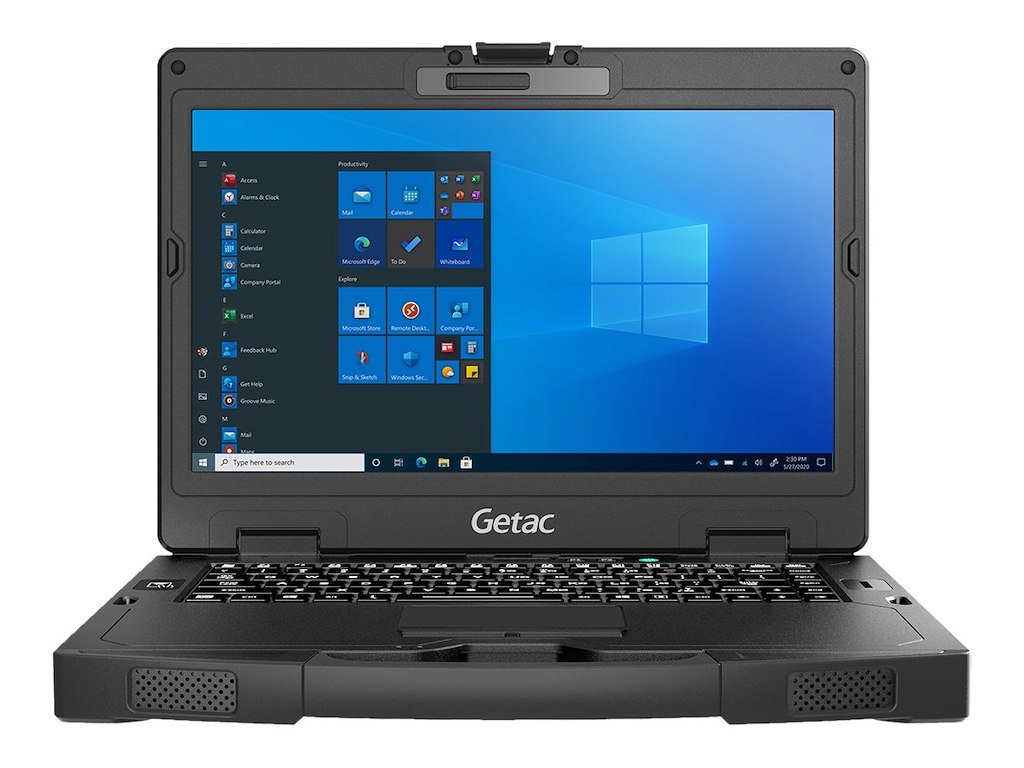 GETAC S410G4 i5-1135G7, (w/o Webcam), W 10 Pro x64 8GB RAM, 256GB PCIe SSD (SR (HD LCD + Touchscreen + Stylus)