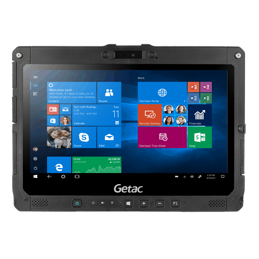 GETAC UX10 G2 - i5-10210U, W/ Webcam + Tablet Hard Handle, Win10 PROx64 + 8GB, 256GB PCIe SSD