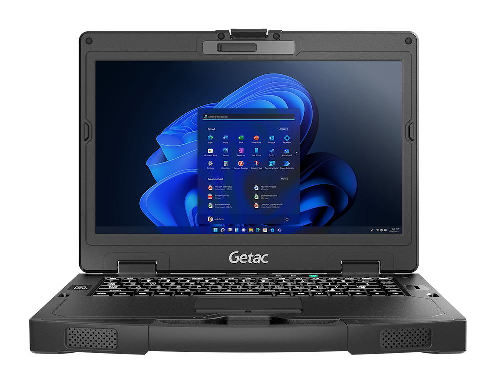 Getac ​S410G4 -i5-1135G7, Hello Webcam, W 10 Pro x64 8GB RAM, 512GB PCIe SSD