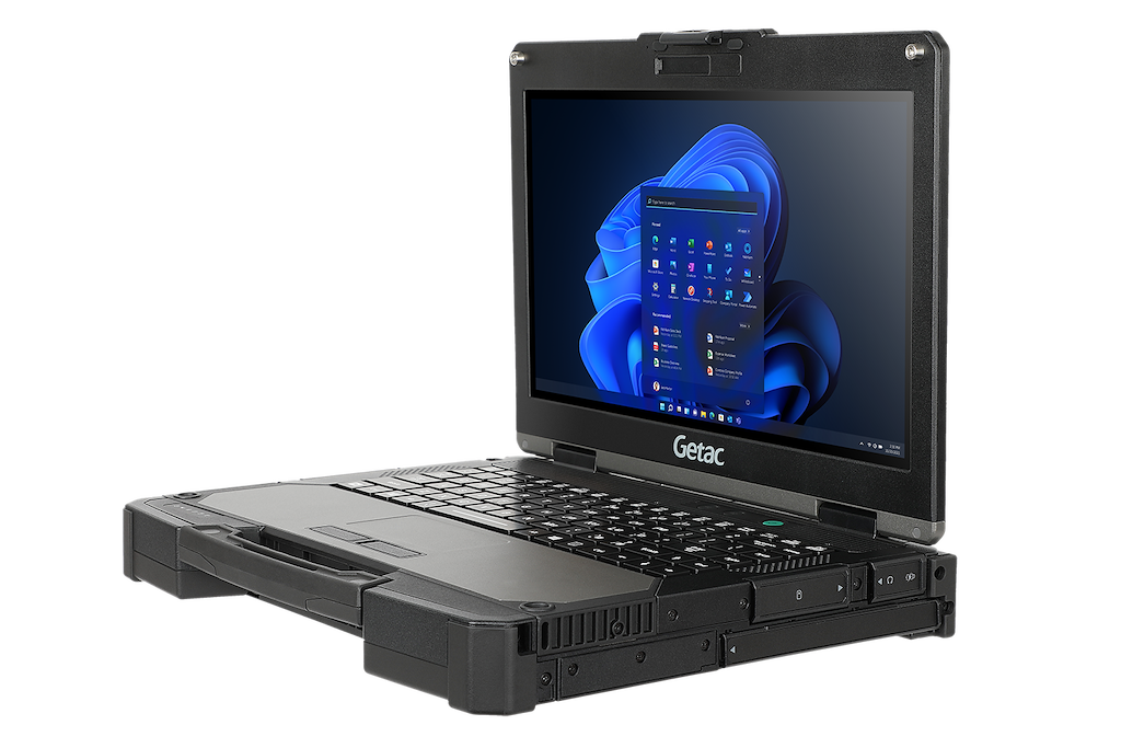 GETAC B360 TAA i5-10210U, Webcam, W 11 Pro x64 with 32GB RAM TAA, 256GB PCIe SSD (Sr HD LCD 1400 nits Tchscreen