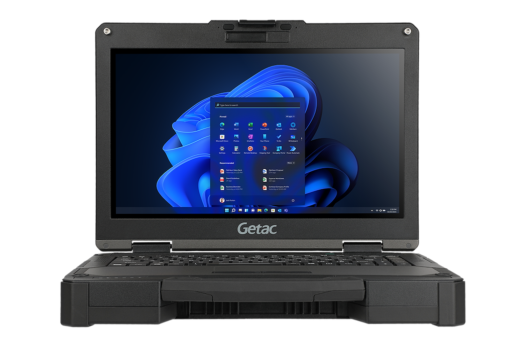 GETAC S410G4 prf - i7-1165G7, Dual Battery (74.5Wh x 2) Hello Webcam, Win10 x64 + 32GB, 1TB PCIe SR HD LCD+Touchscreen