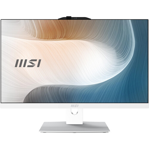 MSI 23.8" Modern AM242TP 11M Multi-Touch All-in-One Desktop Computer (White)