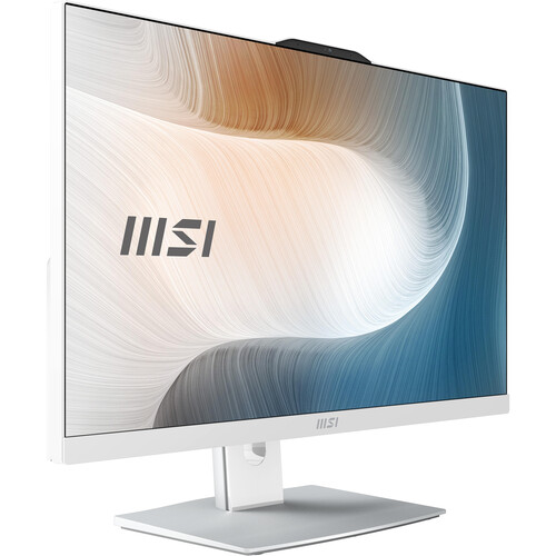 MSI 23.8" Modern AM242TP 11M Multi-Touch All-in-One Desktop Computer (White)