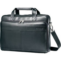 Samsonite Leather Checkpoint Friendly Case (Black)