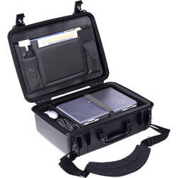 Seahorse 720CC Laptop Case with Lid Organizer and Laptop Tray (Black)