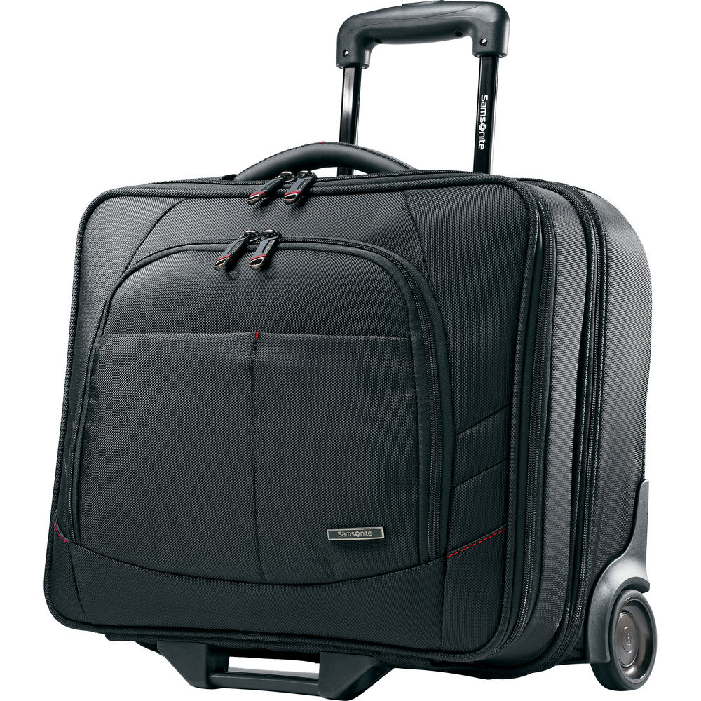 Samsonite Xenon 2 Mobile Office Rolling Case with 13-15.6" Laptop Pocket (Black)