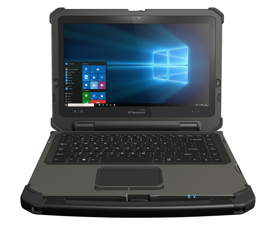 DT RESEARCH ​LT330 13.3" Rugged Laptop with Intel 10TH Generation Core i5 processor 8GB RAM Removable 512GB SSD