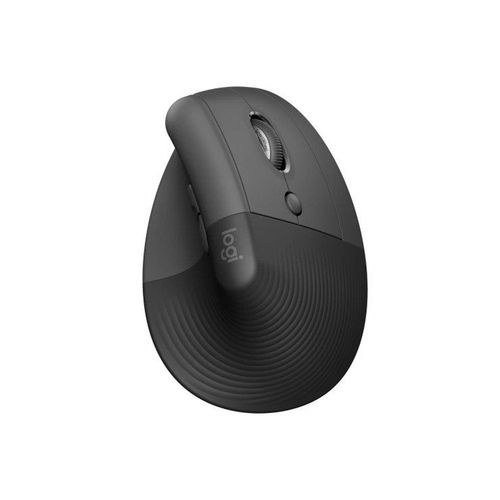 LOGITECH Lift Vertical Ergonomic Wireless crni miš