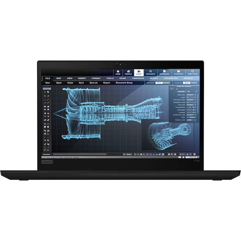 ThinkPad P14s Gen 3 i7-1260P 12-Core 16GB 1TB 14" WQUXGA 3840 x 2400 NVIDIA® T550 4GB W11 Pro Isporuka odmah