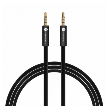 Audio kabel Teracell Plus AUX 3.5mm crni 1.2m