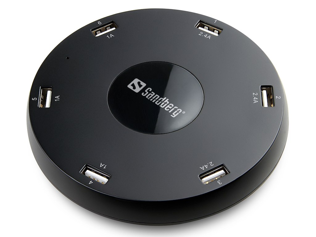 USB MASTER PUNJAČ 3X2.4A +3X1A