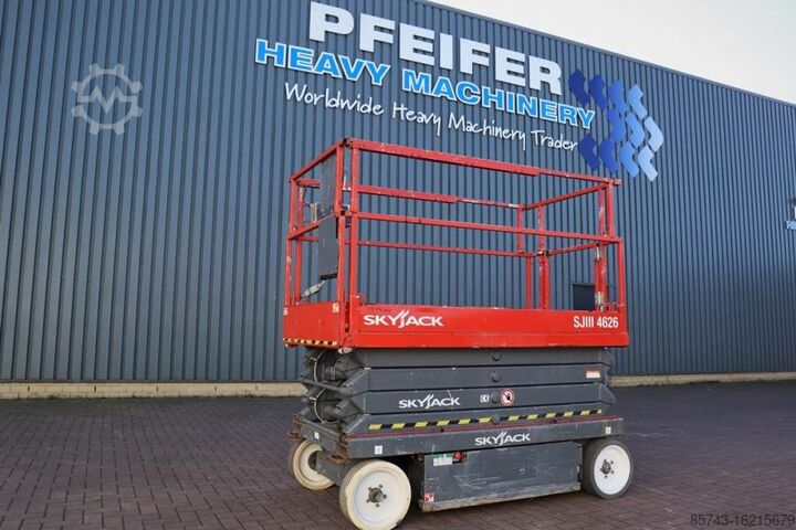 Podizanje makaza
SkyJack SJ4626 Electric, 10m Working Height, 454kg Capacit