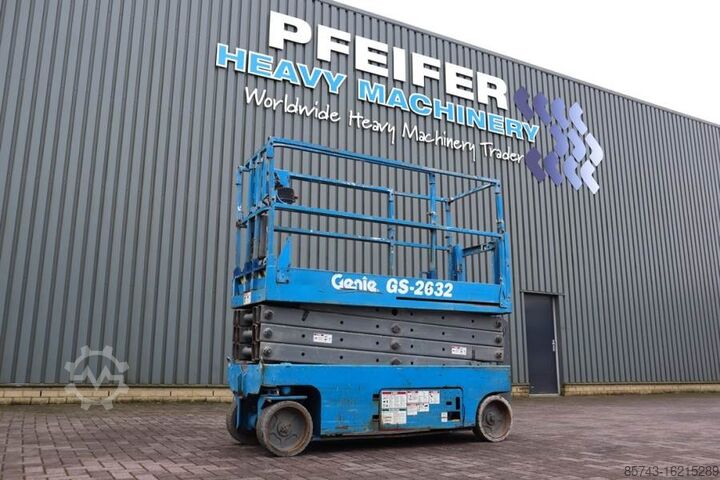 Podizanje makaza
Genie GS2632 Electric, Working Height 10m, 227kg Capacit