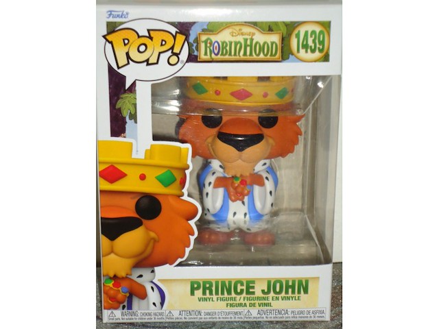 Funko POP! Disney: Robin Hood - Prince John