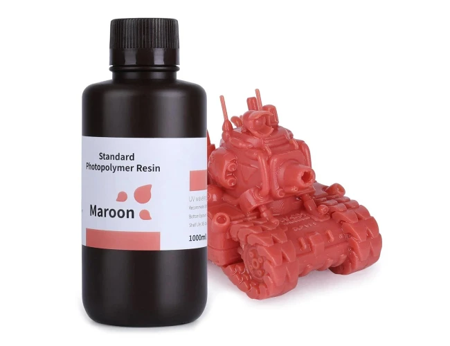 Elegoo Standard Resin Maroon smola za 3D štampač 1kg