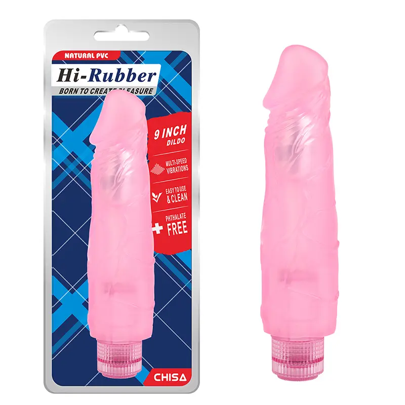 Veliki vibrator, Roze, 23.5 cm