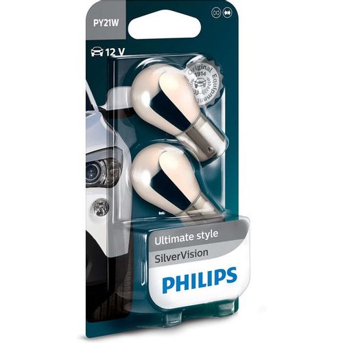 Sijalica P21W PHILIPS Silver Vision - 2 kom,