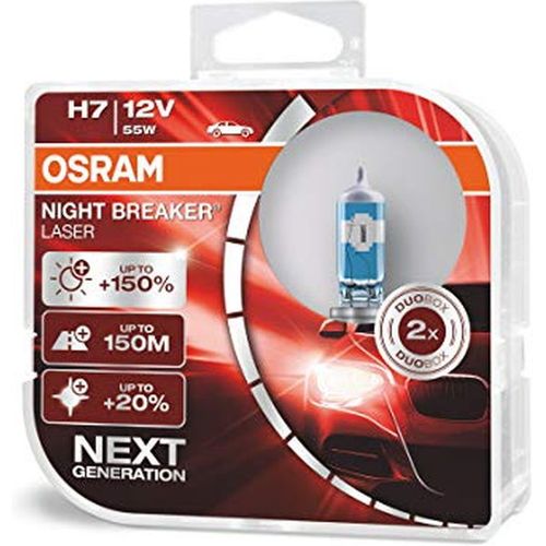 Sijalica H7 +150% OSRAM Night Breaker Laser - 2 kom,