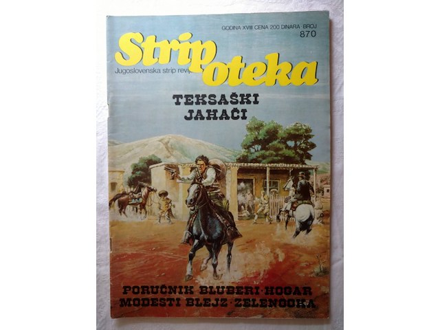 (s) Stripoteka broj 0870 (06.05.1986)