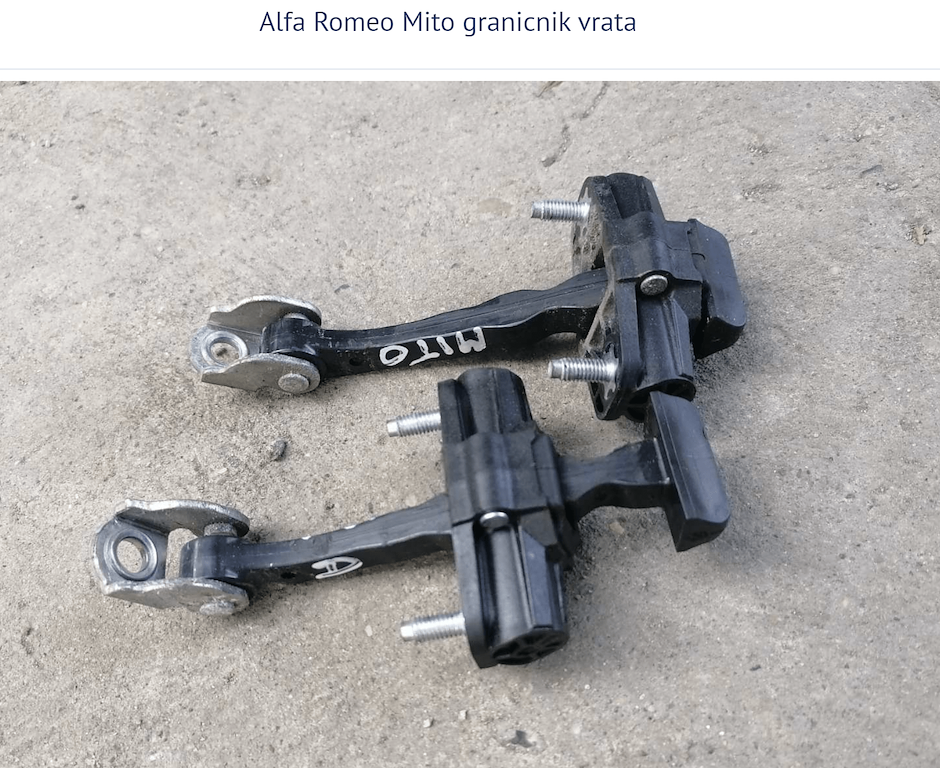 ALFA ROMEO MITO GRANICNIK VRATA