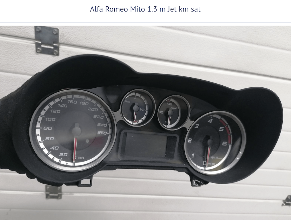 ALFA ROMEO MITO 1.3 M JET KM SAT