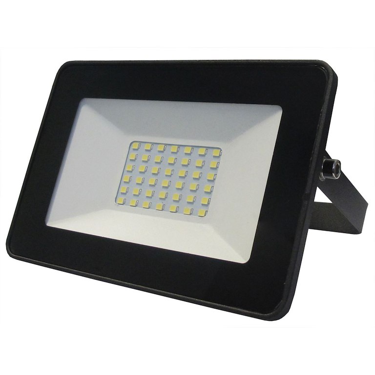 ELR043 LED reflektor 30W 220-240V 6500K IP65, crni