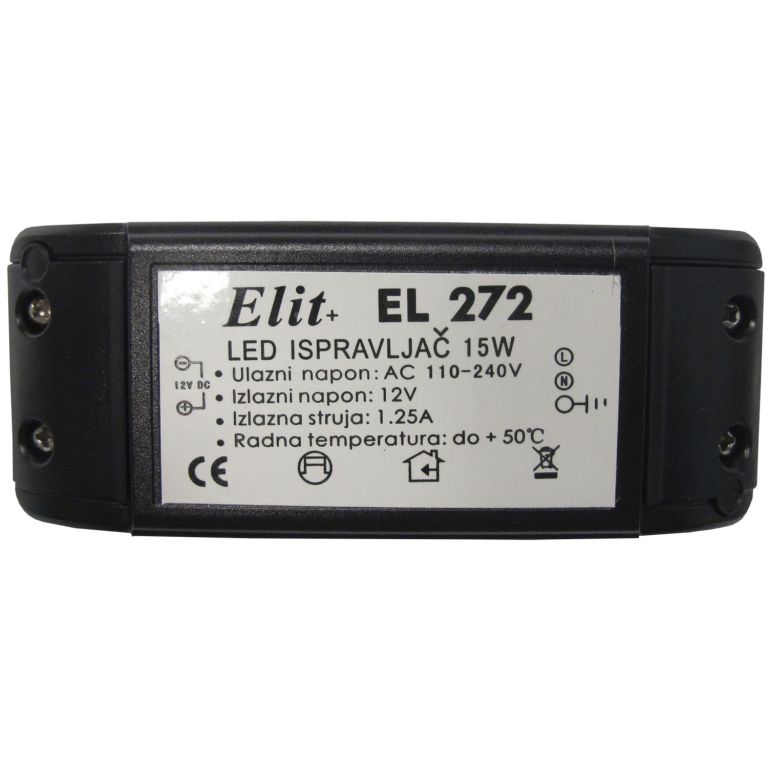 EL 272 LED ispravljač napona 15W 1.25A