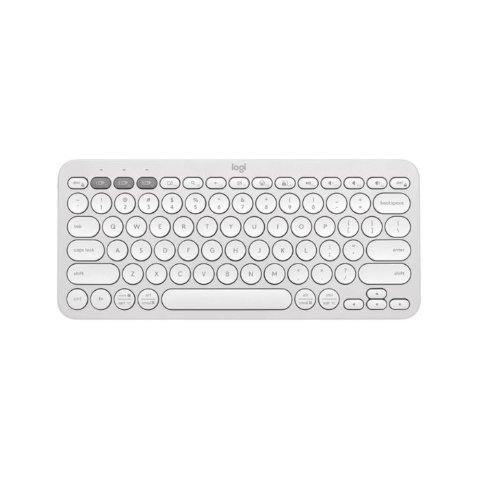 Tastatura Logitech K380s Bluetooth Pebble Keys 2 US White