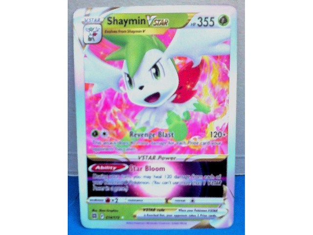 Pokemon karta #3 - Shaymin.