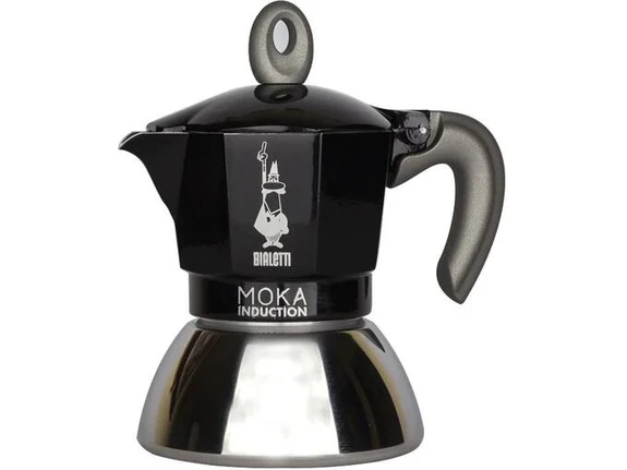 Bialetti Moka pot new induction 6 cup crna