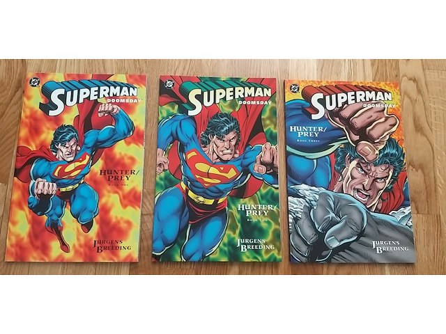 Superman Doomsday: Hunter/Pray book 1-3