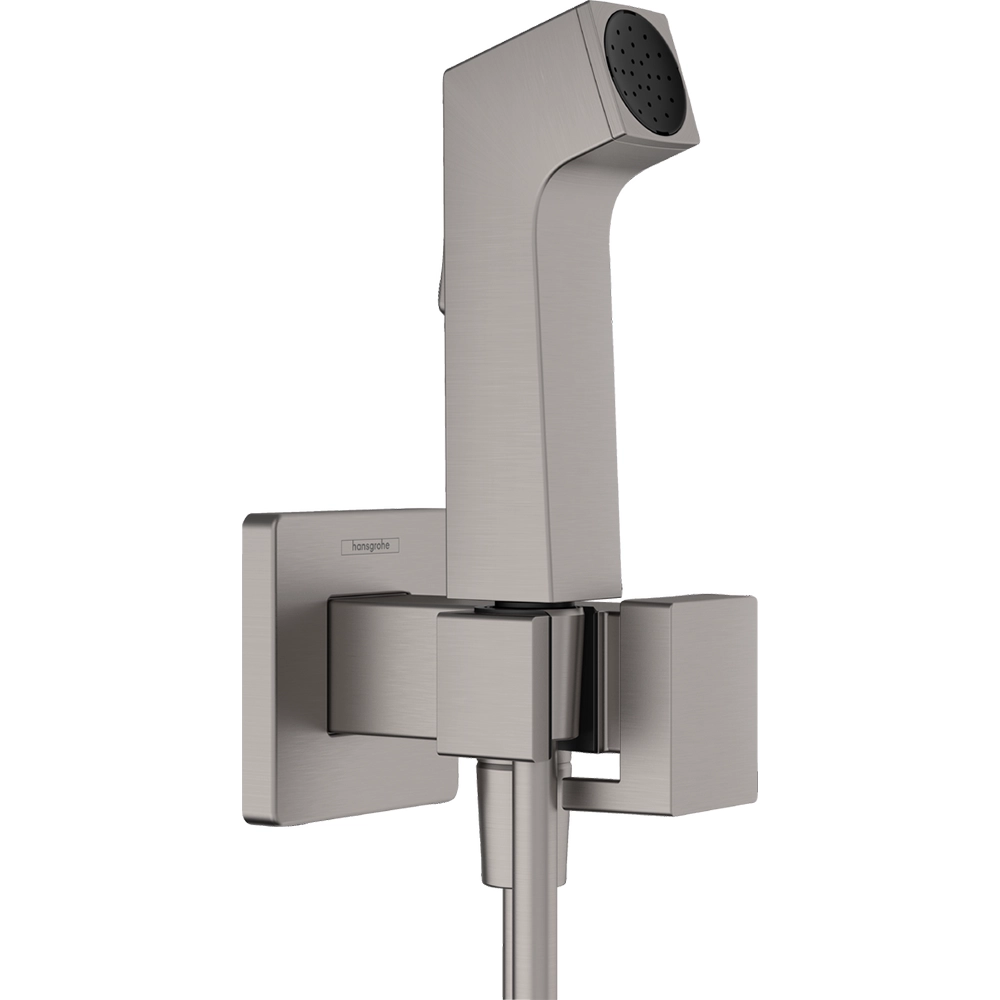 HANSGROHE BIDETA 1JET E ECOSMART ZA TOPLU I HLADNU VODU CRNA HROM ČETKANA 29233340