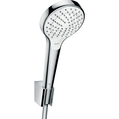 HANSGROHE CROMA SELECT S TUŠ SET 110 VARIO 125cm BELA/HROM 26421400