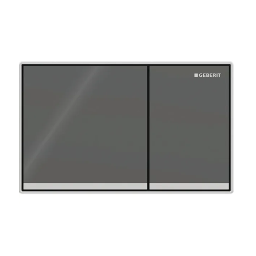 GEBERIT TIPKA OMEGA 60 LAVA/HROM SJAJ REFLEKTUJUĆI PREMAZ 115.081.JK.1