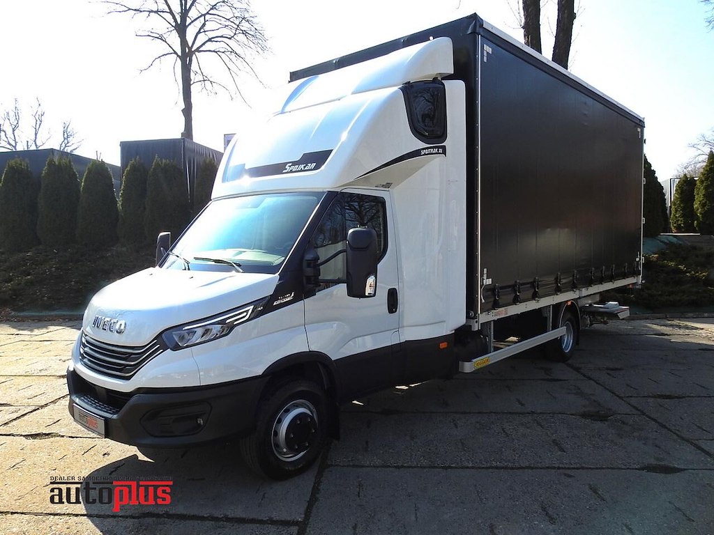 Novi IVECO DAILY  72C180 NOWY PLANDEKA WINDA 14 PALET WEBASTO TEMPOMAT NAWI kamion s ceradom