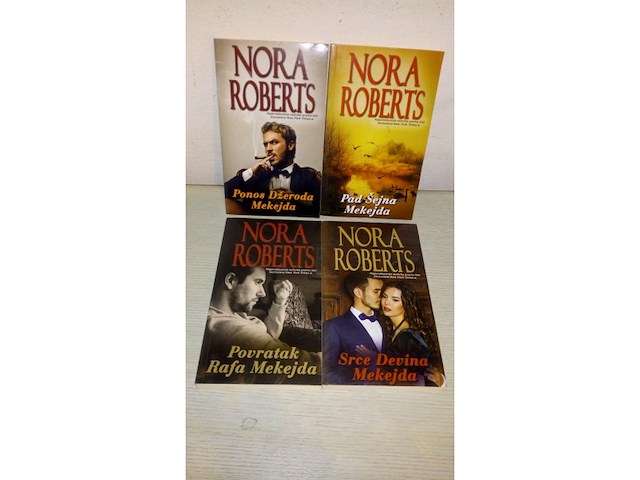 Nora Roberts SAGA O BRAĆI MEKEJD 1-4/ Komplet