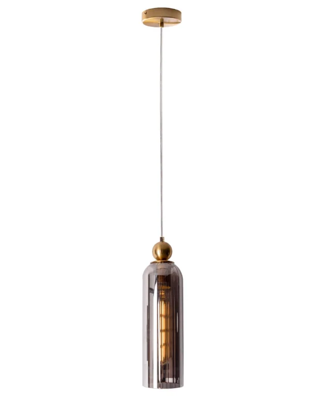 MaxLight CAMPANILA Smoky – Brass Visilica